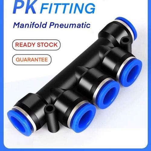 Jual FITTING MANIFOLD PNEUMATIC / FITTING PNEUMATIC 5 LUBANG SELANG ...