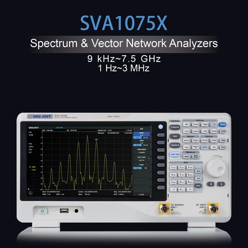 Jual Spectrum & Vector Network Analyzer 7.5GHz Siglent SVA1075X ...