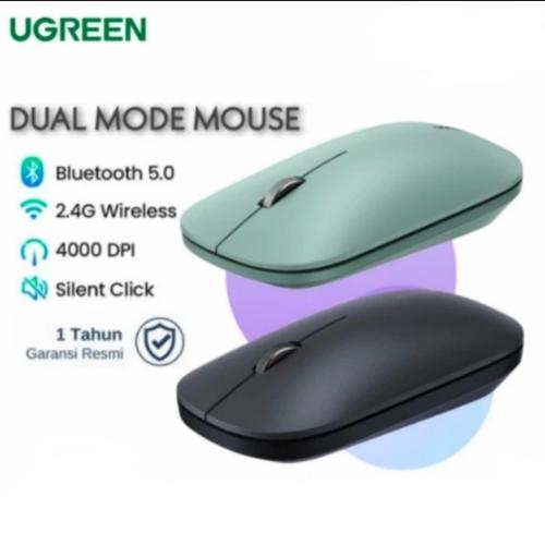 Jual Mouse UGREEN Bluetooth Receiver 2.4Ghz Silent Click - Kota ...