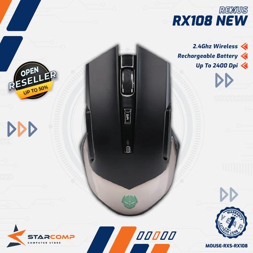 Jual Mouse Rexus RX108 New Gaming Mouse Wireless - Kab. Sleman ...