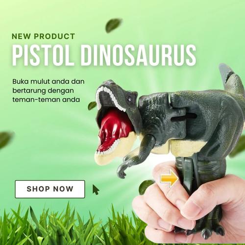 Promo Mainan Dinosaurus Viral Tekan Anak Dino Suara dan Lampu Sha Sha ...