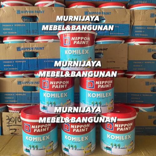 Jual KOMILEX CAT TEMBOK NIPPON PAINT 4,5KG CAT DINDING/TEMBOK INTERIOR ...