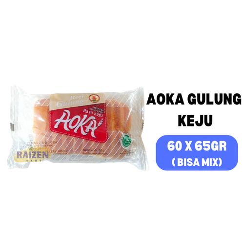 Jual AOKA Roti Gulung 1 DUS isi 60 pcs @ 65gr - Cokelat - Kab. Bandung ...