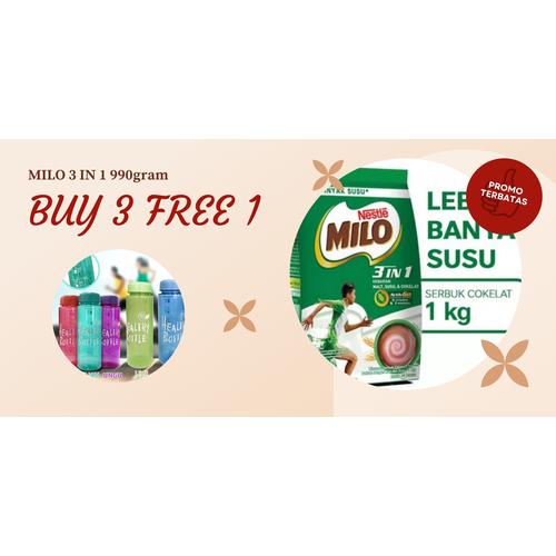 Jual MILO ACTIV-GO 3 IN 1 Pouch 990g - Kota Tangerang - Belvania shop ...