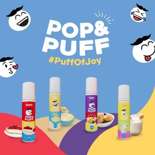 Promo FOOM POP & PUFF SERIES LIQUID 60ML FREEBASE ORIGINAL by Flooid x ...