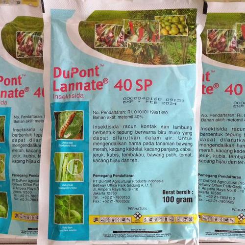 Jual Lannate 40SP 100gr Insektisida Untuk Hama Ulat Sampai Telurnya ...