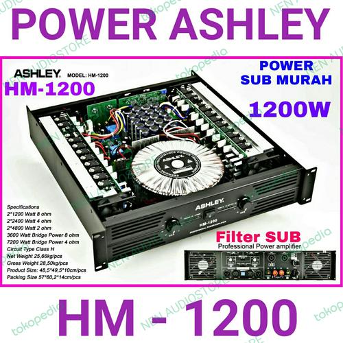 Jual Power Ashley HM1200 ashley HM 1200 original 1200W ashley HM-1200 ...