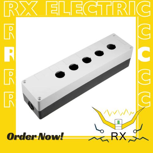 Jual Box Control Push Button 5 lubang putih dan kuning - Putih - Putih ...