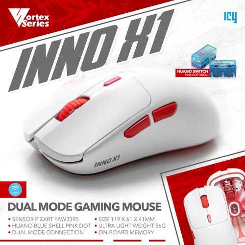 Promo Vortex Series Inno X1 / X-1 Superlight Wireless Gaming Mouse ...
