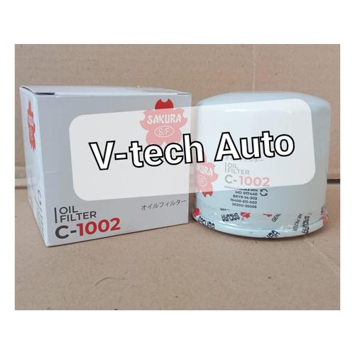 Jual Oil Filter Oli Mitsubishi T120SS Mazda C-1002 C1002 Sakura - Jakarta Barat - V-Tech Auto ...