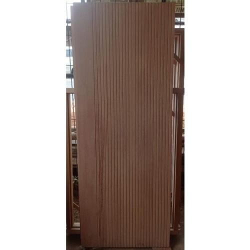 Jual ANS Daun Pintu Minimalis Model Flat (rata) Kayu Meranti Oven ...