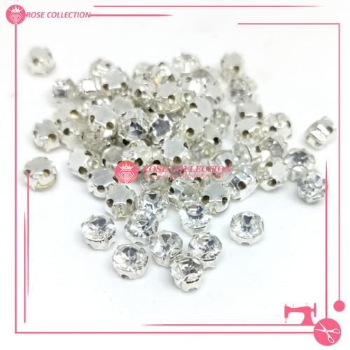Jual Diamond Cangkang Permata Cangkang Kristal ukuran ss 25 per lusin ...