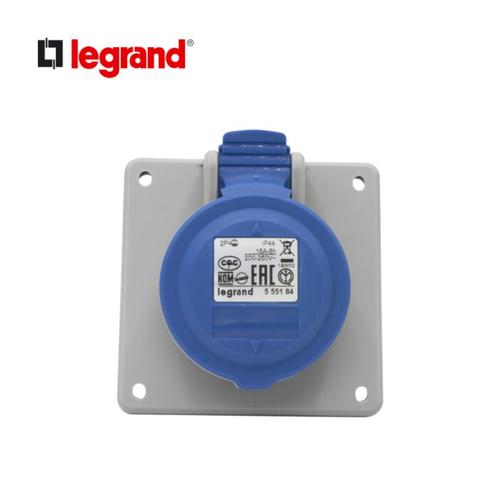 Jual Legrand Panel Mounting 16A 3Pin 2P+E 1Phase Female 555184 ...