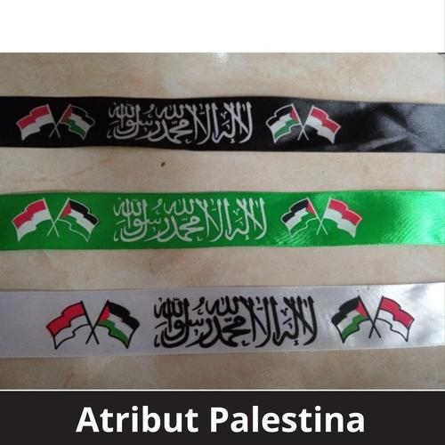 Jual Atribut Palestina Indonesia Saudara aksesoris ikat kepala tauhid ...