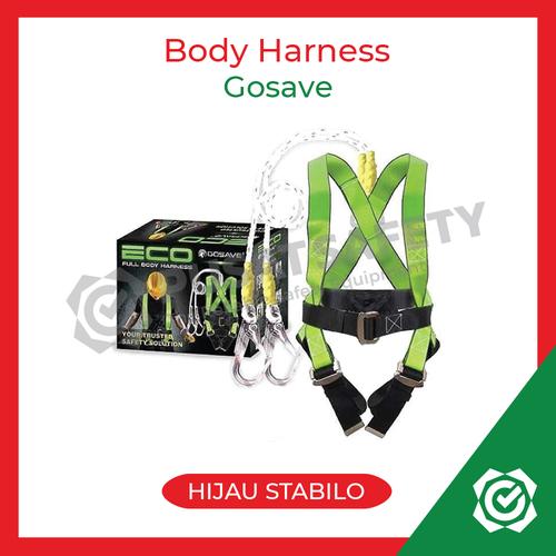 Jual Full Body Harness Double Big Hook Eco Fit GoSave - Eco Hijau ...