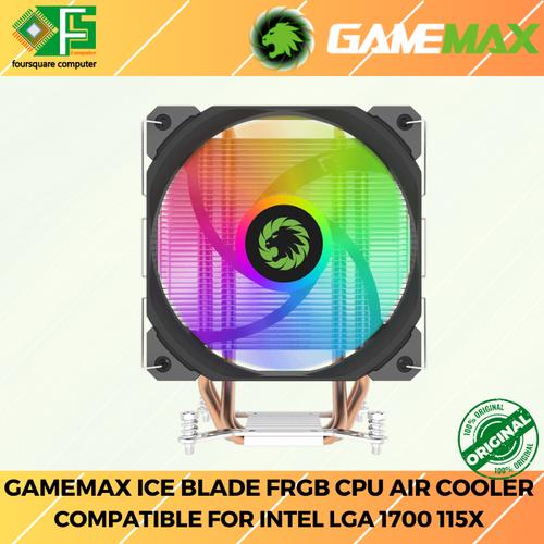 Jual CPU Cooler Gamemax Ice Blade FRGB 4 Heatpipe RGB - Kota Bandung ...