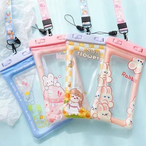 Jual Sarung handphone Anti Air Motif kartoon Waterproof Case Lucu ...