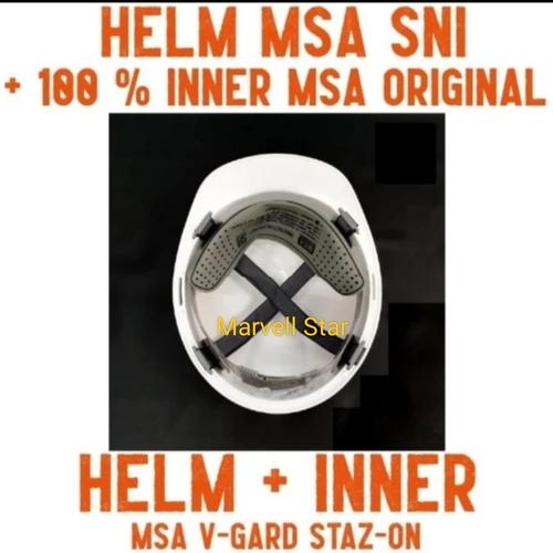 Jual Helm MSA Lokal SNI - Putih - Jakarta Barat - Marvell Star Shop ...