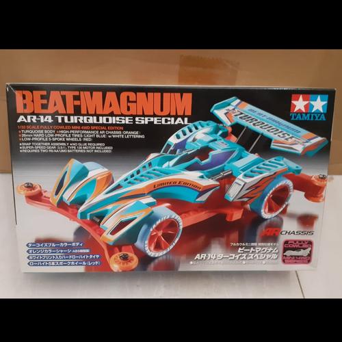 Jual Tamiya Mini 4WD 1/32 92285 Beat Magnum Turquoise Special - Kab ...