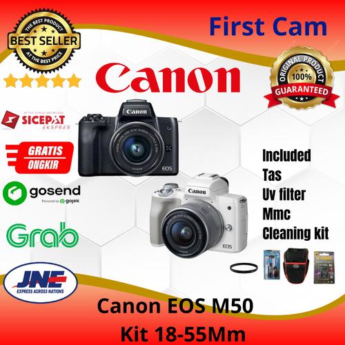 Jual Kamera Canon EOS M50 kit 15-45 is stm /Camera canon m50/eos m50 ...