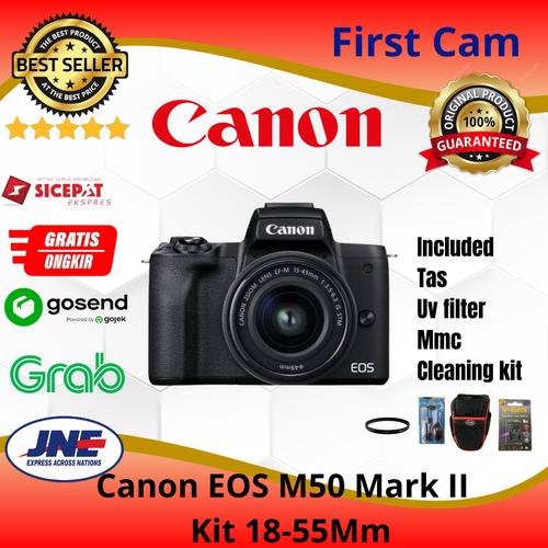 Jual Canon EOS M50 Mark II Kit 15-45mm EOS M50 II EF-M 15-45mm - Body ...