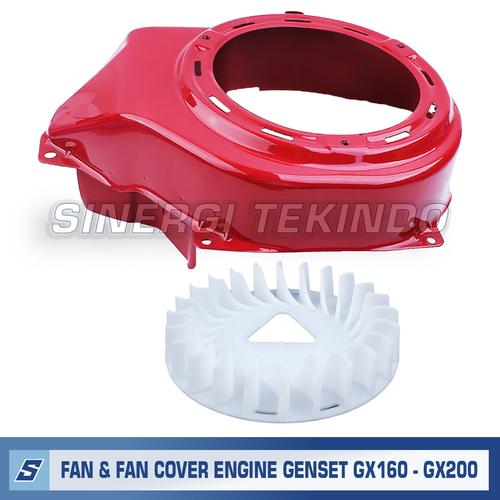 Jual Tutup Kipas Mesin Engine Penggerak Genset GX 160 GX 200 Fan Cover ...