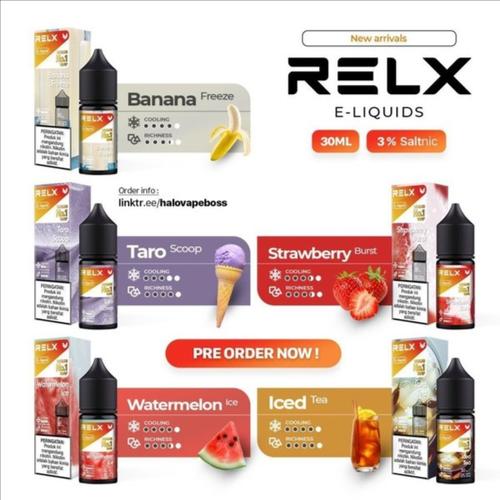 Jual Liquid Relx 30ML 30MG - ICED TEA - Kab. Tangerang - mildosvape ...