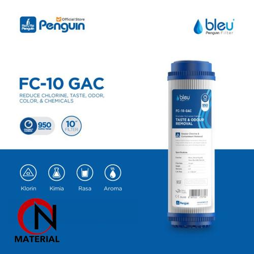 Jual Cartridge Filter Penguin 10" - FC-10-GAC / Filter Air - Kota ...