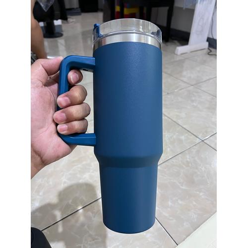 Jual Tumbler Mug Jumbo / Termos Cup botol Stainless - Biru - Kab ...