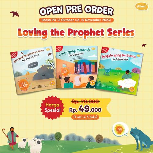 Jual Buku Loving The Prophet Series (1set isi 3Buku) ORIGINAL AHLAN ...