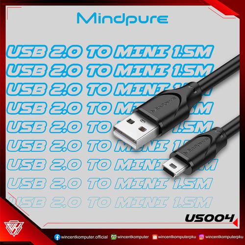 Jual Mindpure US004 Kabel Data Mini 5 pin TO USB 2.0 - Kota Pekanbaru ...