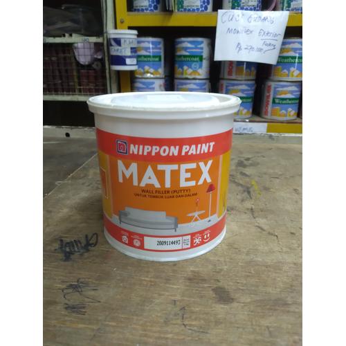 Jual Dempul / plamir / wall filler tembok Nippon Matex putty 1 kg ...