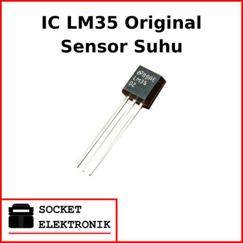 Jual IC LM35 Original LM 35 LM35DZ Original Sensor Suhu Temperatur Sensor - Kota Cimahi - socket ...