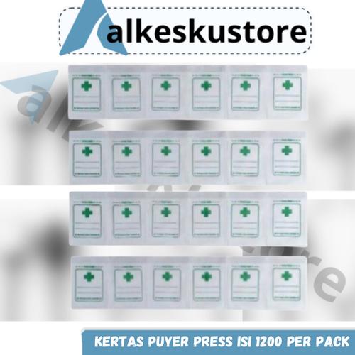 Jual Kertas Puyer / Kertas Puyer Press / Pembungkus Obat - Kota Bekasi ...