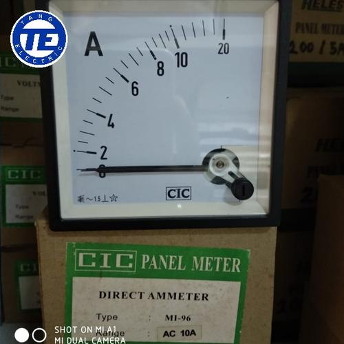 Jual ANALOG METER PM CIC DIRECT AMMETER TYPE MI-96 10A - Jakarta Barat ...