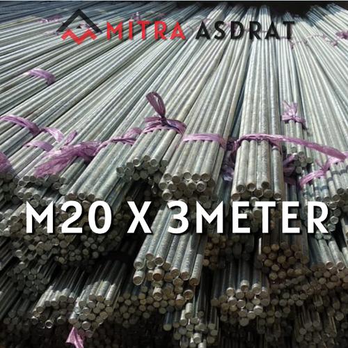 Jual Asdrat Long Drat Putih Galvanis M20 x 3meter - Kab. Bekasi - MITRA ...