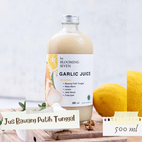 Jual Jus Bawang Putih Tunggal Jahe Lemon Madu / Garlic Juice - 500 ml ...