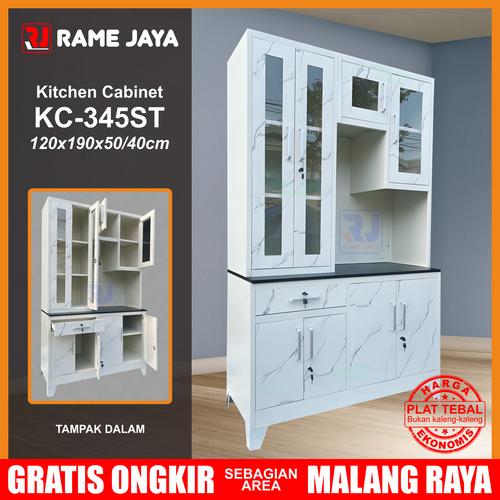 Jual Lemari dapur besi | Metal kitchen cabinet KC-345ST - Kota Malang ...