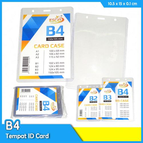 Jual Plastik mika Tempat ID Card Name tag Holder B4 - Jakarta Timur - wahana serba ada | Tokopedia