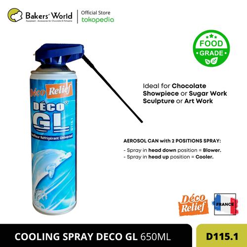 Jual Food Grade COOLING SPRAY DECO GL 650ml - Deco Relief France ...