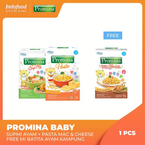 Jual 3 PCS - Promina Supmi Ayam & Sayur Box 81 gr + Promina Pasta Mac ...