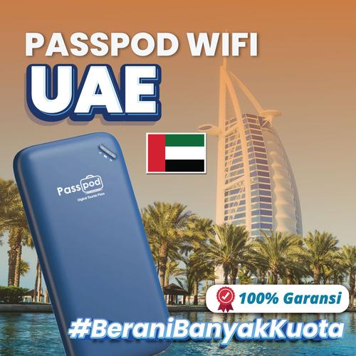 Jual Passpod Data Travel Modem WiFi Uni Emirat Arab UNLIMITED - UAE ...