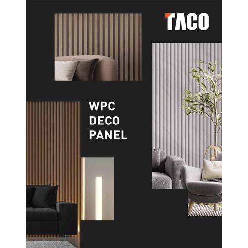 Jual TACO WPC DECO WALL PANEL - SMALL GROOVES 480MM*20MM - COCONUT ...