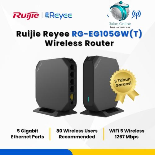 Jual Ruijie Reyee RG EG105GW(T) Wi Fi 5 Wireless Router 1267 Mbps - Kota Bandung - jalan on line ...