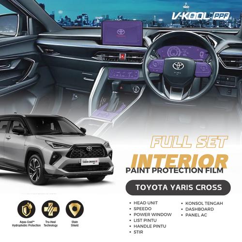 Promo VKOOL PPF Interior Protector Toyota Yaris Cross 2023 - FULL SET ...