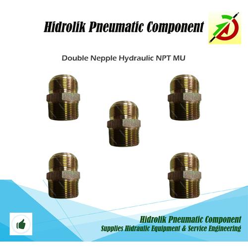 Jual Double Nepple Hydraulic NPT MU Lurus 1/2" - Jakarta Barat ...