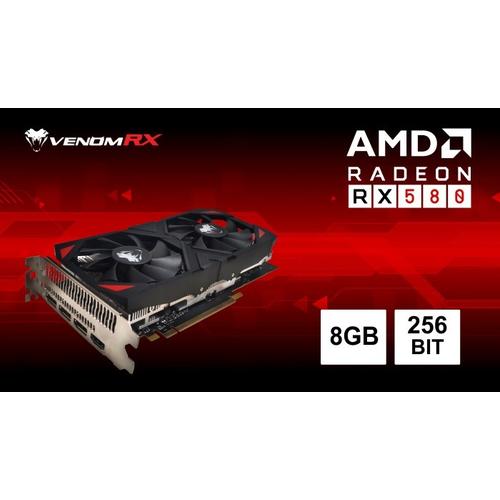 Jual VENOMRX RADEON RX 580 8G D5 256 bit VGA Card Venom RX 8GB RX580 ...