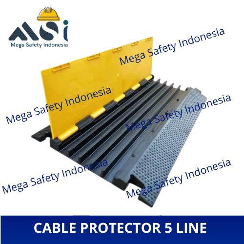 Jual Speed Bump Cable Protector Pelindung kabel 5 Line/Cable Ramp ...