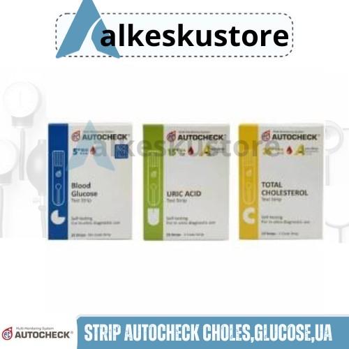Jual Strip Autocheck / Gula Darah / Cholesterol / Asam Urat / Isi Ulang ...
