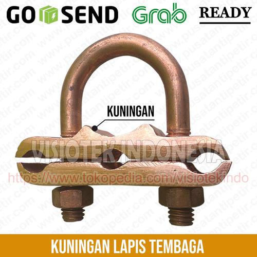 Jual Klem U Bolt 3 Way / 3 Jalur / Clamp Grounding 3 Hole - Kota Bekasi ...